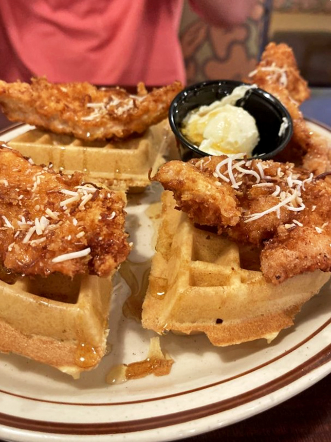 Chicken and waffles&mdash;the culinary odd couple that proves opposites don't just attract, they create magic on a plate.