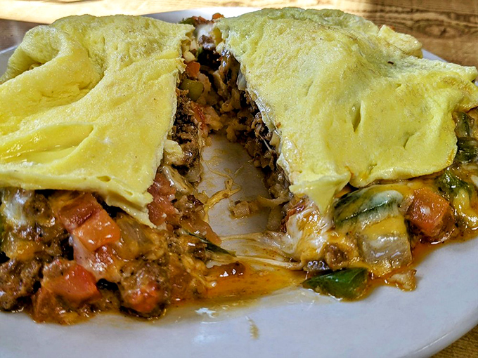 The Chorizo Cazuela skillet&mdash;where eggs, cheese, and vegetables gather for a morning fiesta that wakes up every taste bud.