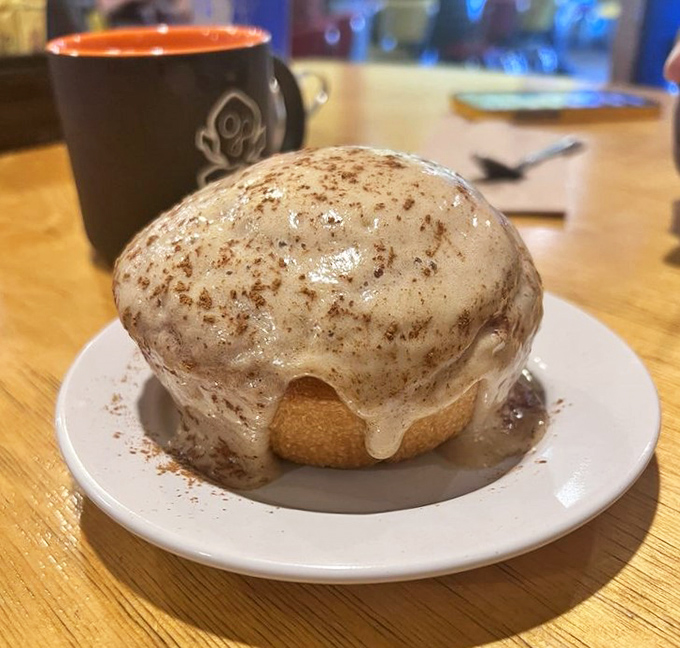 That cinnamon roll isn't just breakfast&mdash;it's dessert with permission slips signed by the breakfast gods themselves.