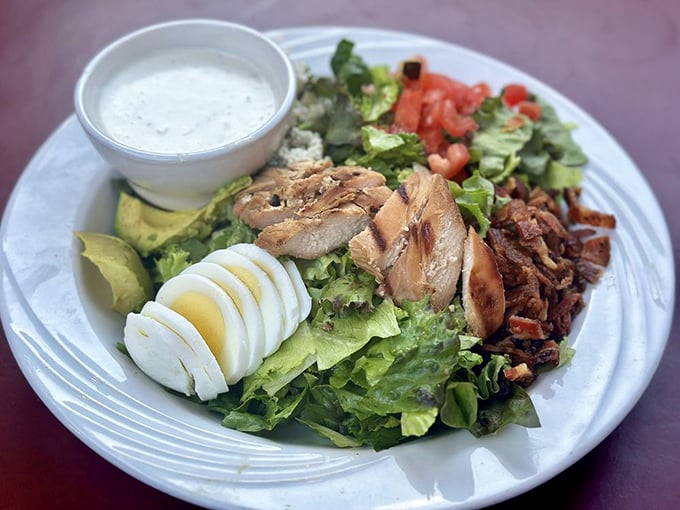 A Cobb salad that actually fills you up &ndash; take that, sad desk lunches everywhere.