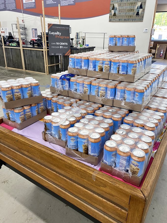 Not just coffee canisters &ndash; an entire caffeine empire stacked and ready for adoption, proving that even pantry staples deserve a second chance at usefulness.