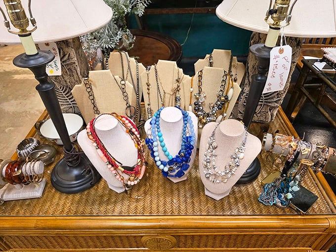 Beads that speak volumes&mdash;from statement necklaces to subtle sparklers, these vintage pieces outshine any department store counter.