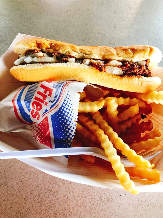 This Coney dog doesn't just come with chili&mdash;it comes with history. The perfect marriage of snap, spice, and everything nice.