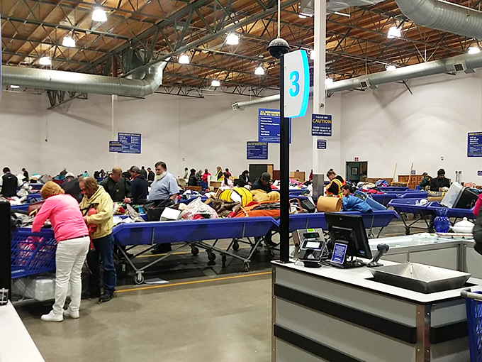 The checkout counter, where treasures get weighed and wallets stay surprisingly heavy.