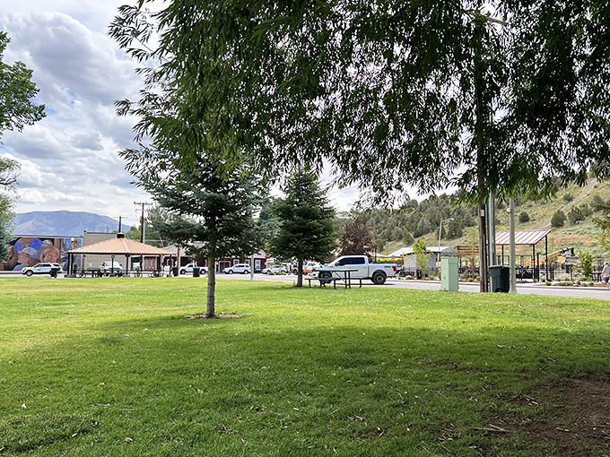 Shaded parks provide respite under mature trees that remember when Ely was young, patient witnesses to generations of picnics.