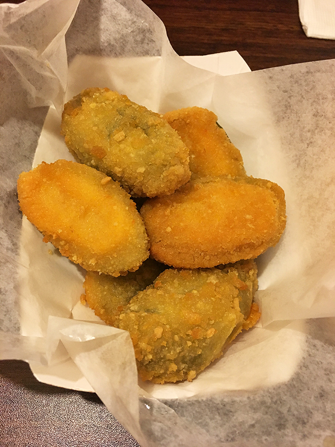 Jalape&ntilde;o poppers with that perfect golden crunch&mdash;where heat meets sweet in a dance of flavors that wake up your taste buds.