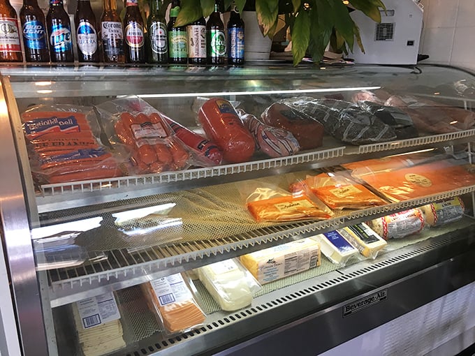 Behind this glass lies the foundation of deli greatness&mdash;meats and cheeses waiting for their moment to shine between two slices of bread.