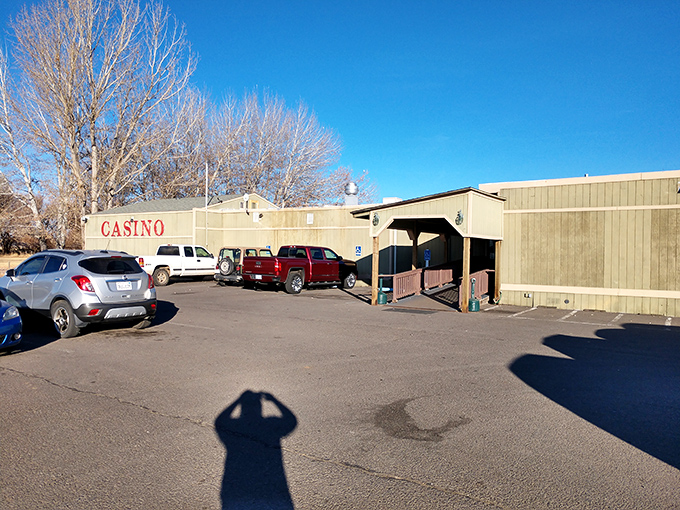 Behind that unassuming exterior, the Desert Rose Casino offers small-town gaming without the sensory overload of Vegas. No neon required for a good time here.