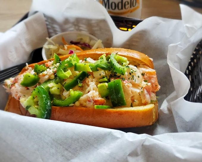 The Diablo Roll proves that lobster plays well with jalape&ntilde;os. It's like your favorite seafood went on vacation to Mexico and came back with spicy new ideas.