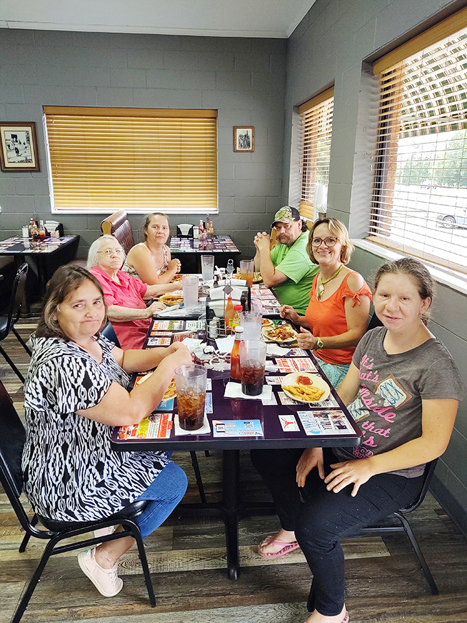 Multi-generational dining at its finest, where grandmas, moms, and kids share meals and create memories one plate at a time.