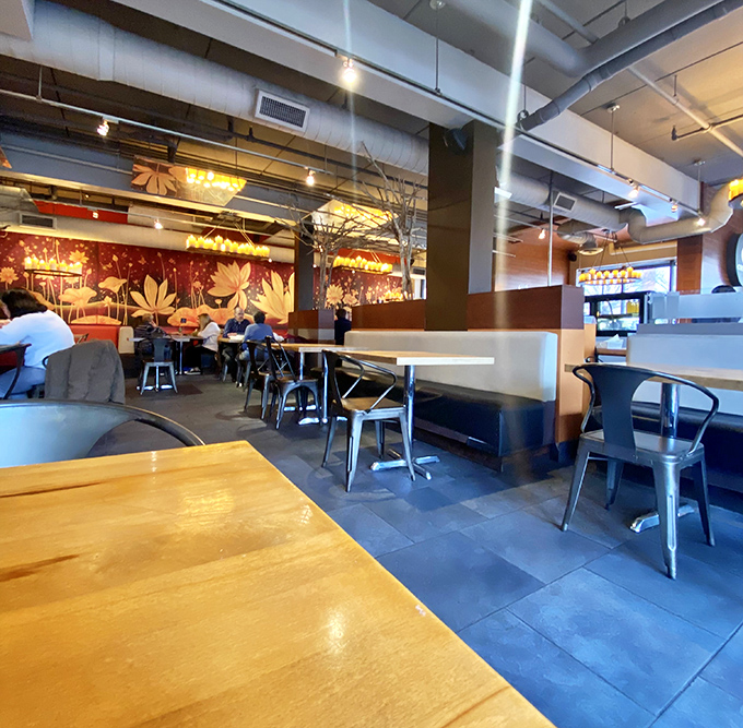 The dining room buzzes with the universal language of "mmm" as patrons experience what might be State College's most transportive meal.