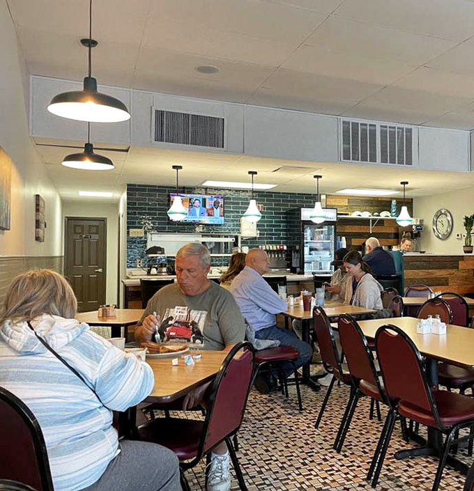 The true test of any great diner: locals who've made it their second kitchen, settling in with the comfortable familiarity of regular customers.