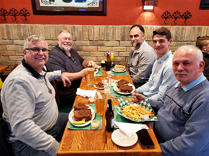 The universal language of good food brings people together. These diners know they've found their happy place in Erie.