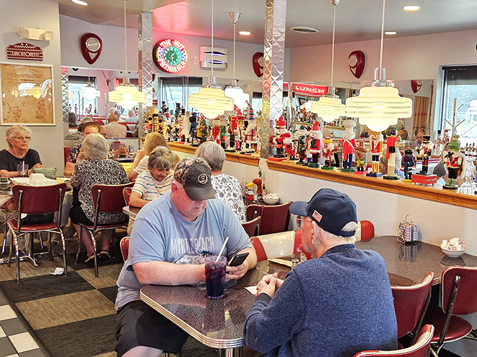 The regular crowd at Nutcracker's counter tells you everything&mdash;this is where locals come when they want food that feels like coming home.