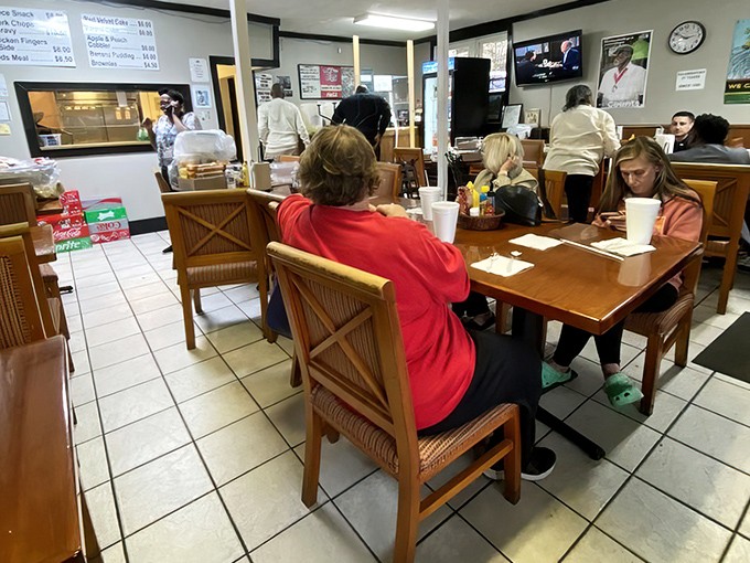 Where strangers become neighbors over shared appreciation of honest food – the dining room hums with the soundtrack of satisfaction.
