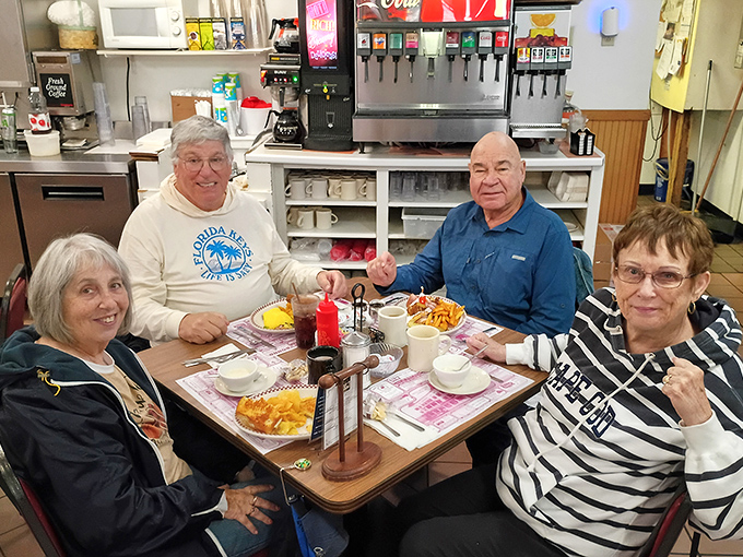 Where locals gather to share stories and pancakes&mdash;the true community center of small-town New Hampshire.