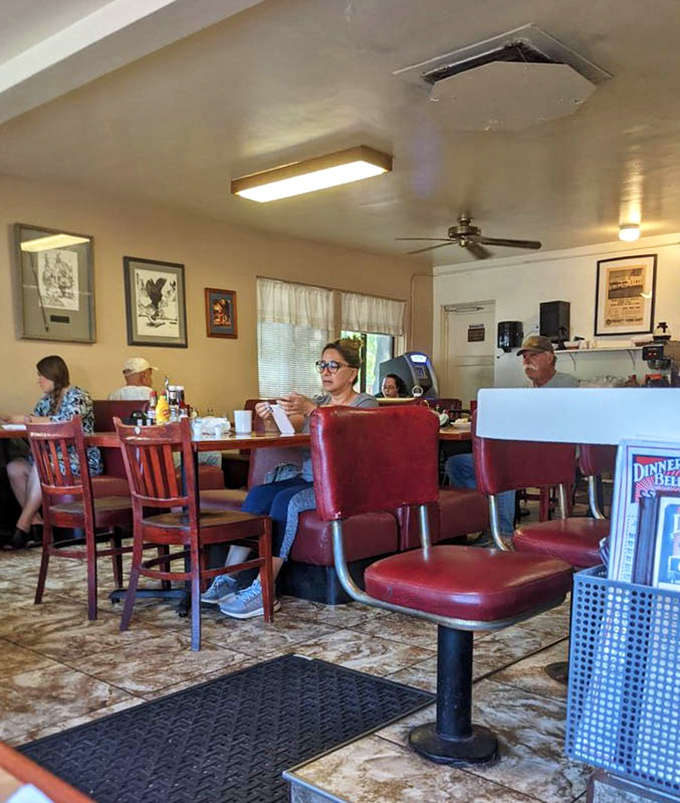 Where breakfast dreams come true and calories don't count&mdash;at least that's what everyone at these tables silently agrees upon.
