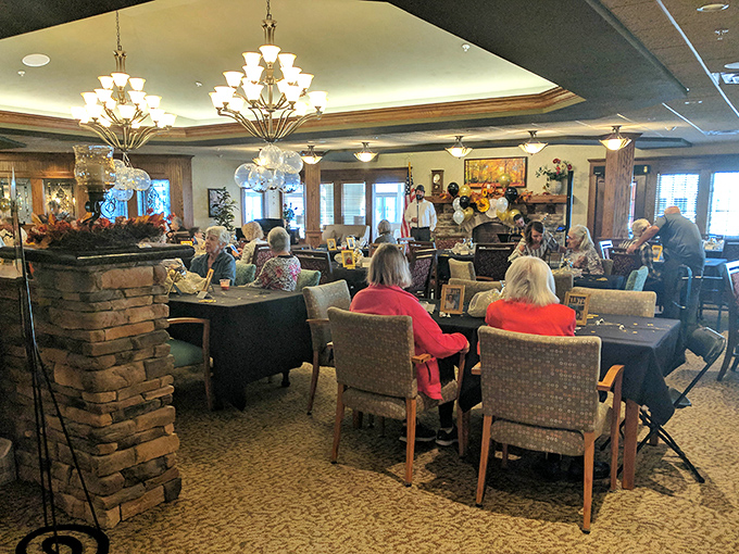 The dining room buzzes with the universal language of good food &ndash; satisfied smiles, animated conversations, and the occasional reverent silence.