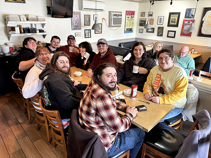 The communal joy of shared meals&mdash;where strangers become friends over coffee refills and pancake debates. This is diner magic at work.