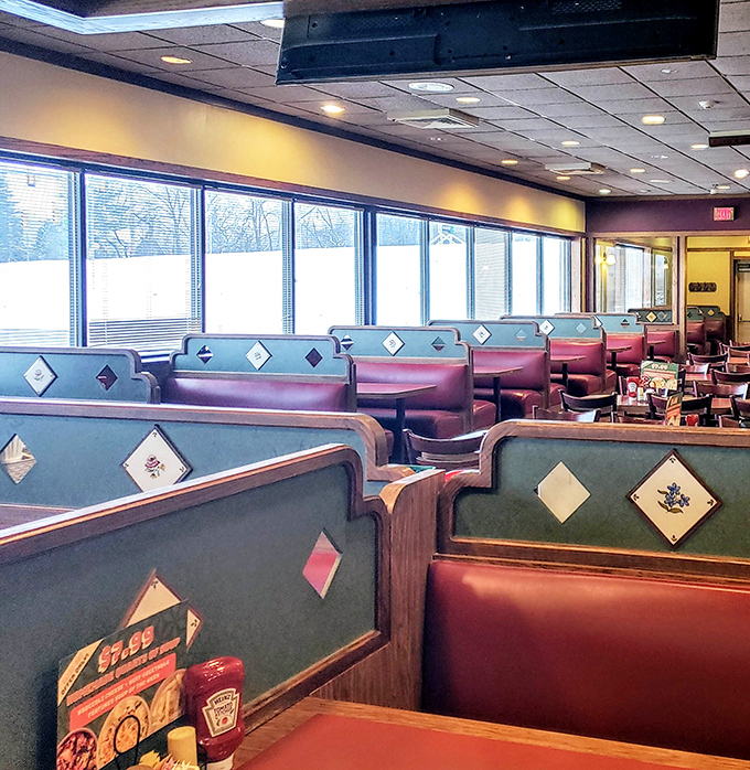 The dining area feels like Pennsylvania's living room &ndash; spacious yet cozy, with booths that have probably witnessed everything from first dates to retirement celebrations.