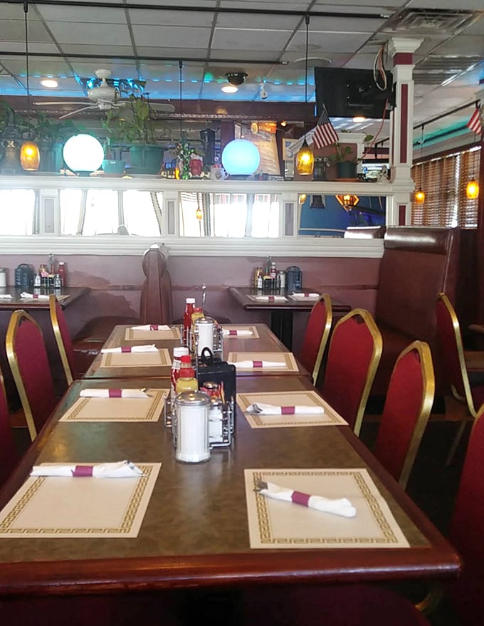 Tables set with care and classic diner placemats&mdash;the stage is set for memorable meals and conversations that linger.