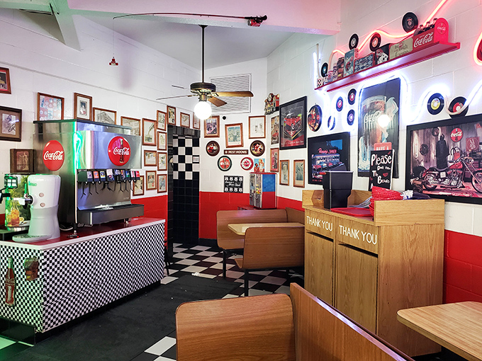 Not just a dining area &ndash; a museum of Americana where every booth has hosted decades of first dates and family dinners.