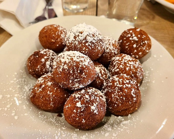 These donut holes aren't just a treat&mdash;they're Lou Mitchell's way of saying "welcome to the family" before you've even ordered.