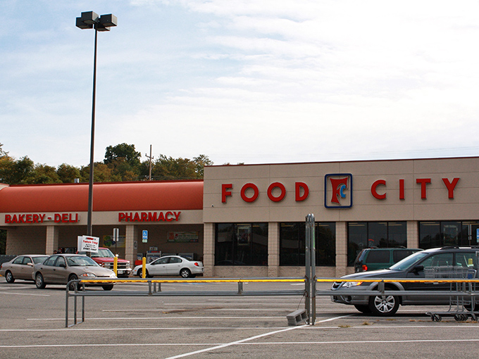 Food City might not win architectural awards, but it's where locals find everything from fresh produce to that one spice you forgot for tonight's dinner.