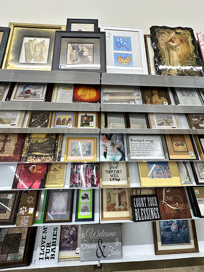 Wall art for every taste, from inspirational quotes to vintage prints. Someone's "finally time to redecorate" is your decorating jackpot.