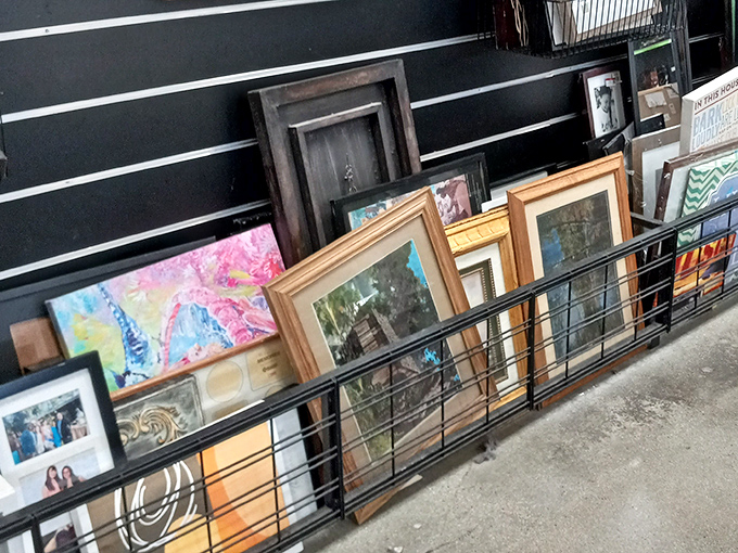 The art gallery where someone else's family vacation photo might become your ironic wall statement or genuine d&eacute;cor inspiration.