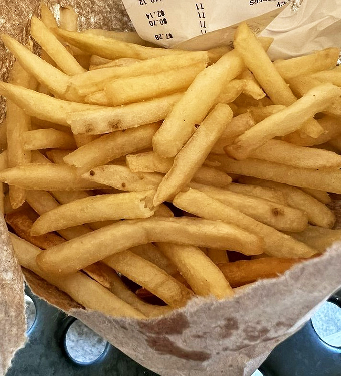 These aren't just fries; they're the perfect supporting cast for your beef adventure&mdash;crispy, golden, and ready to soak up any wayward jus.