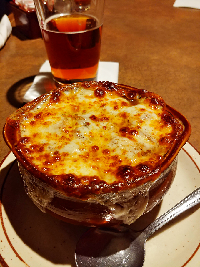 French onion soup that doesn't just warm your body but your soul&mdash;that cheese pull alone is worth the trip to Troy.