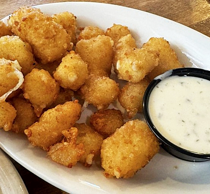 Golden-fried cheese curds that squeak between your teeth&mdash;a Midwestern delicacy elevated to art form with a dipping sauce that demands to be bottled and sold.