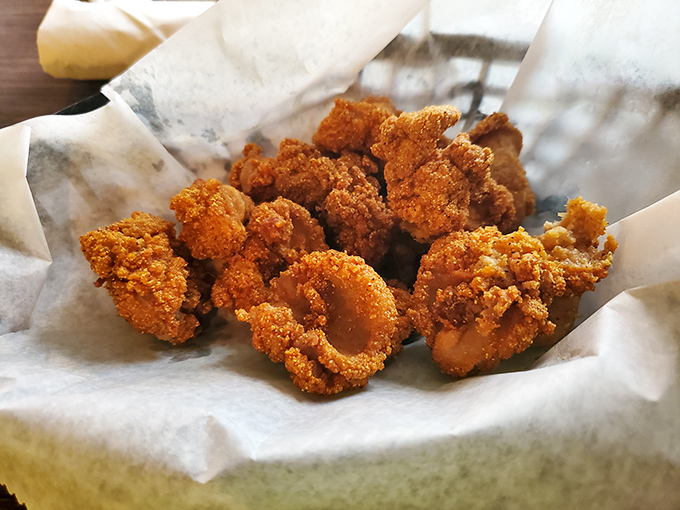 Fried chicken that's golden, crispy, and generously portioned &ndash; comfort food done exactly right without any shortcuts taken.