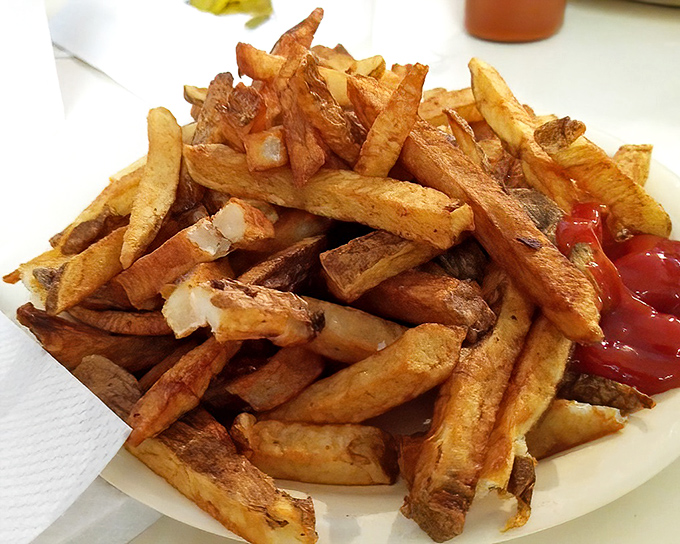 These aren't just fries&mdash;they're supporting actors in a meaty drama, ready to soak up every drop of that legendary sauce.