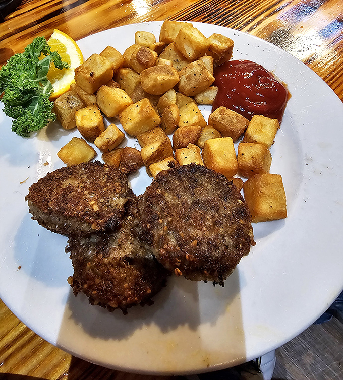 These golden-brown potatoes and savory meat patties are the breakfast equivalent of a standing ovation&mdash;crispy, hearty, and deserving of every bit of that ketchup.