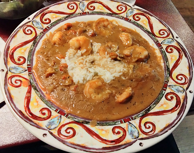 A bowl of gumbo so authentic, you'll swear you hear zydeco music with every spoonful of that rich, roux-based treasure.