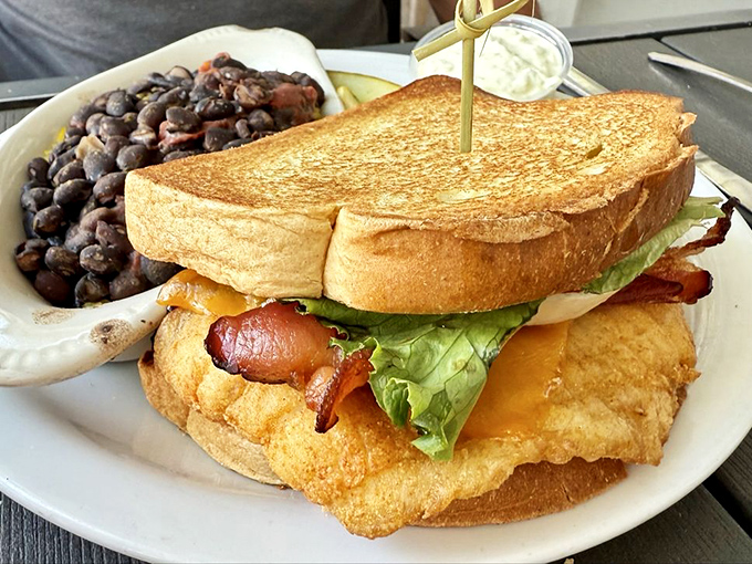 The fish sandwich that launched a thousand return visits. That crispy fillet practically high-fives your taste buds with each bite.