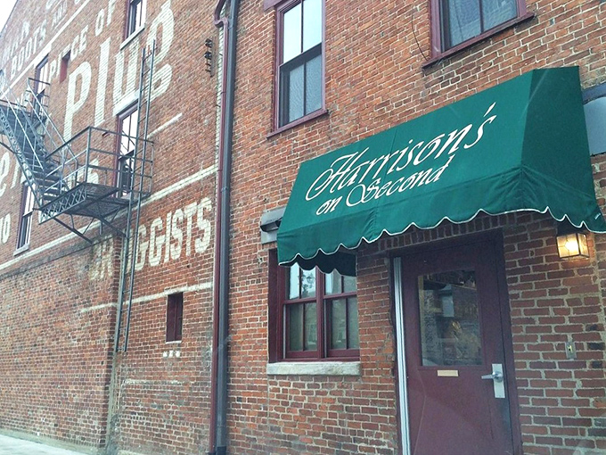 Harrison's on Second wears its brick-red charm like a badge of honor, promising meals that satisfy both hunger and nostalgia in equal measure.