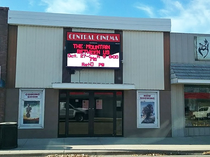 Central Cinema brings Hollywood to the prairie, where ticket prices won't require a second mortgage and the popcorn actually tastes like popcorn.