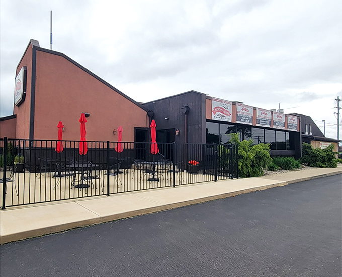 Hickory River Smokehouse's modern exterior hides traditional smoking techniques inside, where meat meets smoke in a delicious slow dance of flavor.
