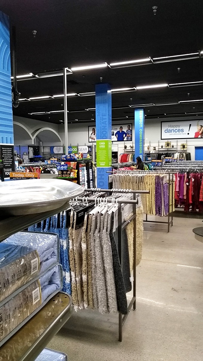 Sparkle and shine in the clothing section. Those sequined numbers aren't just clothes&mdash;they're conversation pieces waiting to happen.