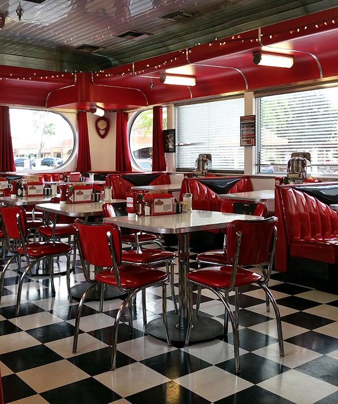 Red vinyl booths and chrome tables&mdash;not just furniture, but time machines to when calories didn't count and coffee was endless.
