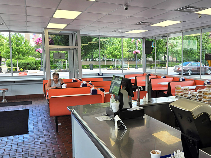 Sunlight streams through windows that have witnessed decades of Findlay's stories, told one meal at a time.