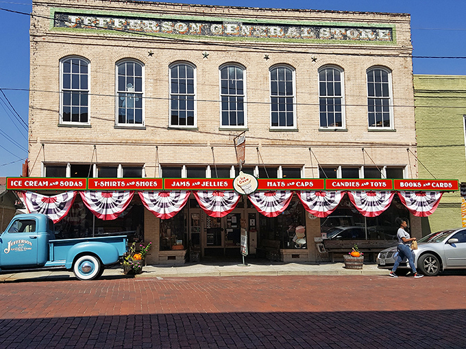 The Jefferson General Store isn't selling nostalgia—it's offering authentic small-town America, complete with ice cream, candy, and conversation.