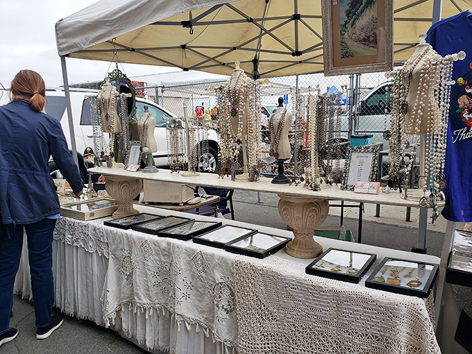 Pearls and lace create an elegant tableau where vintage meets modern &ndash; accessories with stories longer than most marriages.