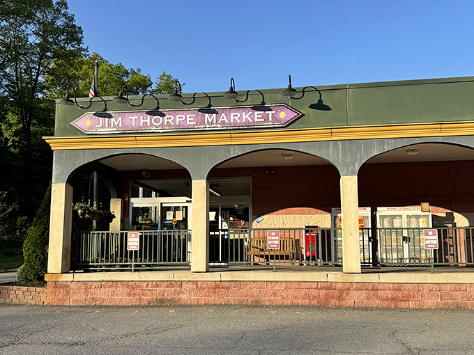 The Jim Thorpe Market stands ready to provision your adventures, a modern necessity wrapped in small-town charm.