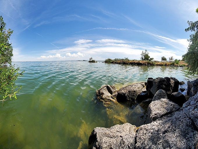 Lake Walcott's serene waters reflect Idaho's big sky, offering retirees the kind of peaceful recreation that makes you wonder why anyone lives in cities.