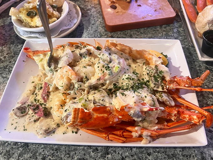 When lobster gets the royal treatment. This isn't just dinner&mdash;it's the seafood equivalent of winning the lottery while on vacation.