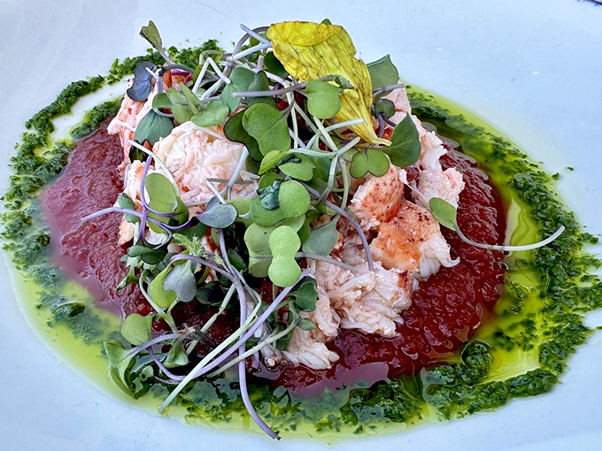 This isn't just lobster cocktail&mdash;it's a seafood masterpiece that belongs in the Louvre, if the Louvre served incredibly fresh shellfish.